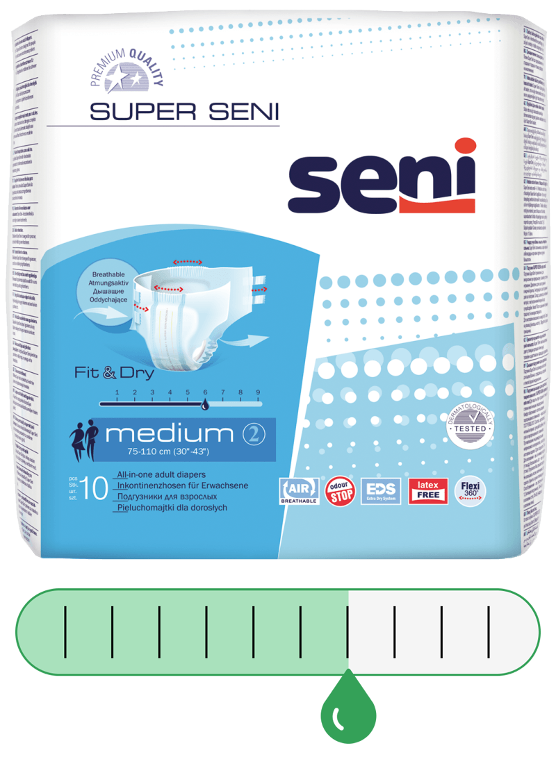 Super SENI Inkontinenzhosen für Erwachsene | docdorado